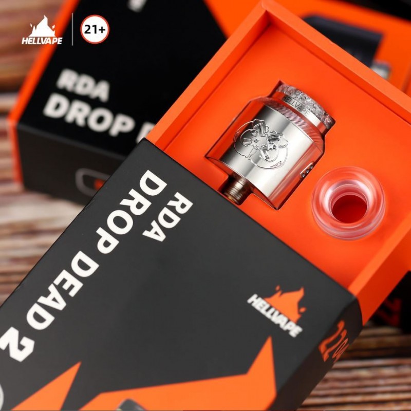 HellVape Drop Dead 2 RDA, rebuildable, diy, squonk